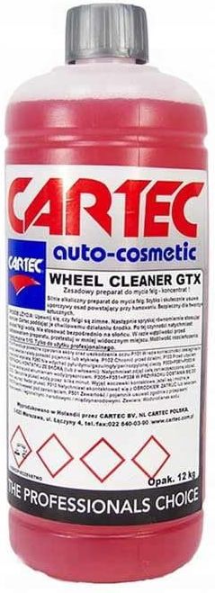 Cartec Wheel Cleaner Gtx 1L Zasadowy Płyn Do Felg - Opinie i ceny na ...