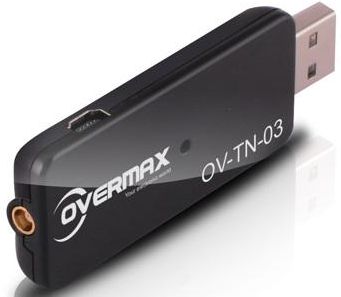 Tuner Overmax OV-TN-03 HYBRYDOWY USB DVBT - Opinie i ceny na Ceneo.pl
