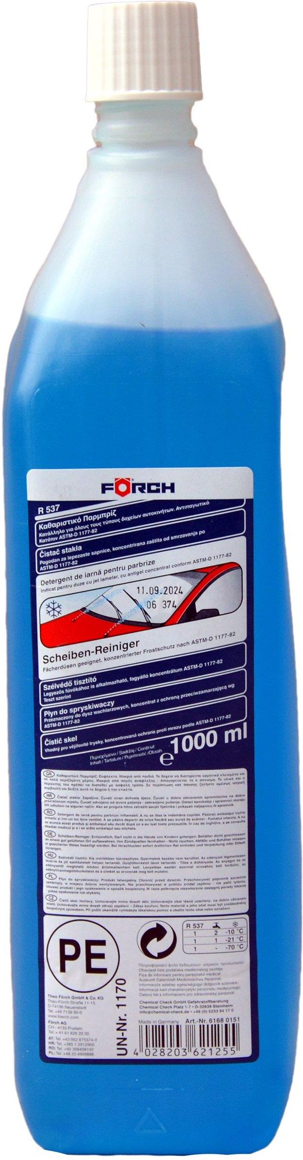Forch Płyn Do Szyb Spryskiwaczy Koncentrat Zimowy 1L - Opinie i ceny na ...