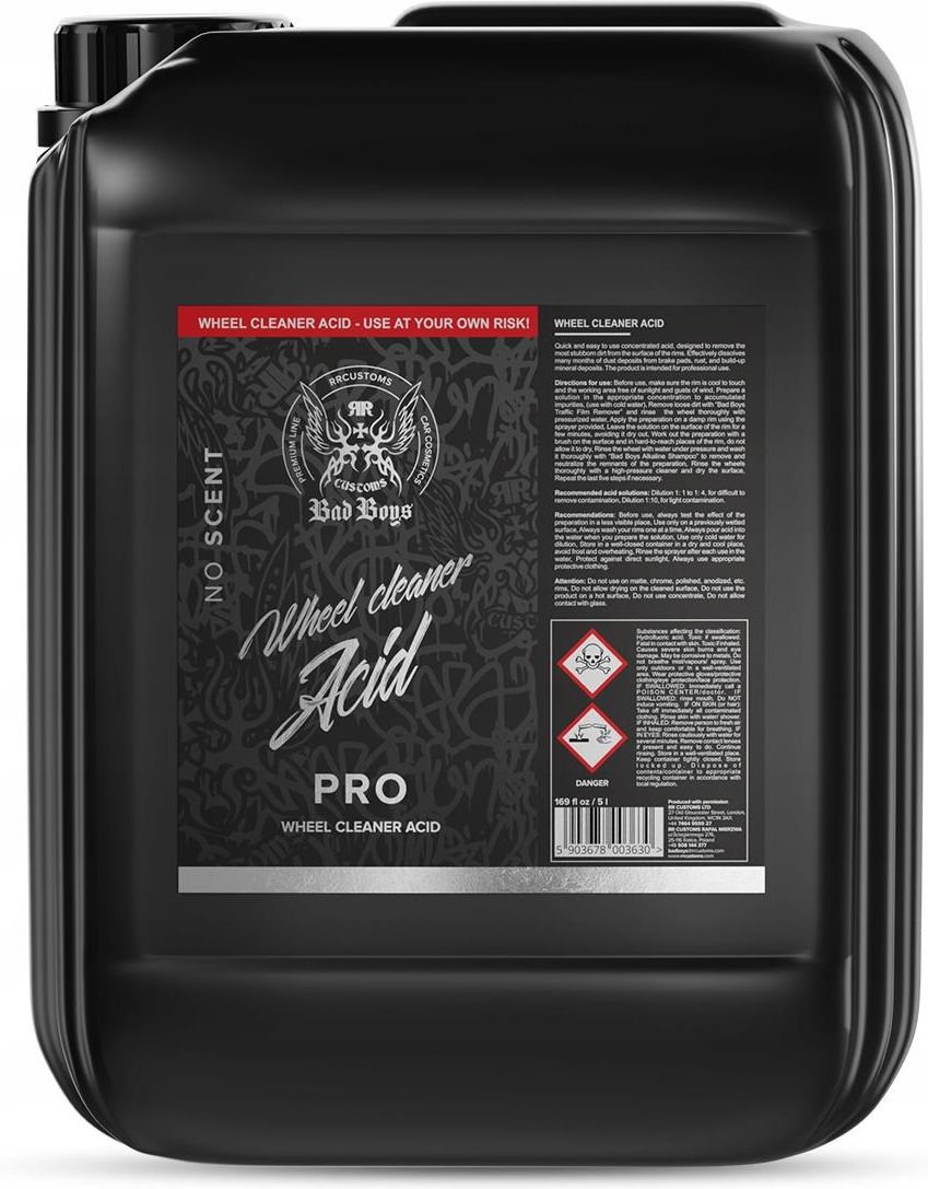 Rr Customs Rrc Wheel Cleaner Acid 5L Kwas Do Felg Mega Mocny - Opinie i ...