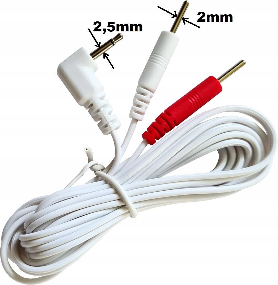 INNA KABEL PRZEWÓD 2 PIN , 2,5MM JACK , 1,2M , TENS (KM038) - Opinie i ...