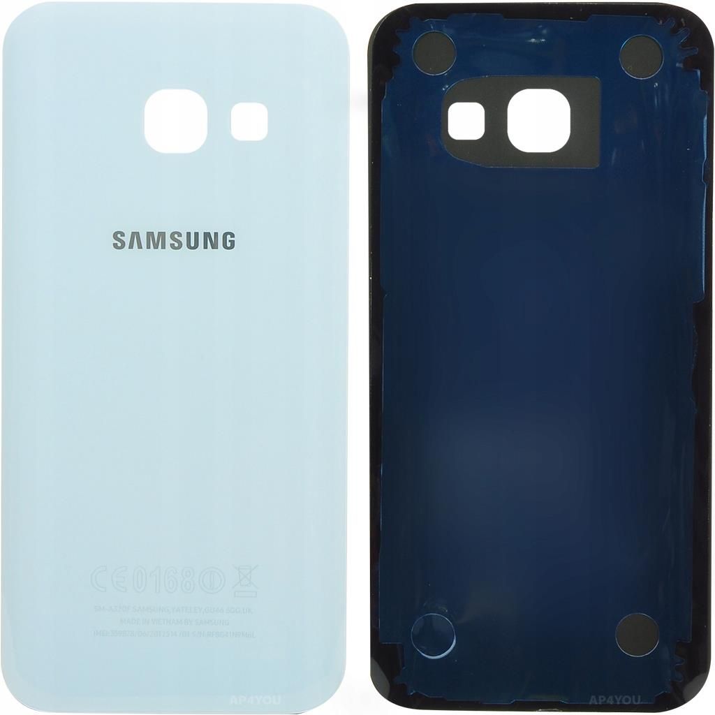 Podzespoły do telefonu TYLNA KLAPKA DO SAMSUNG GALAXY A3 A320 2017 KLEJ ...