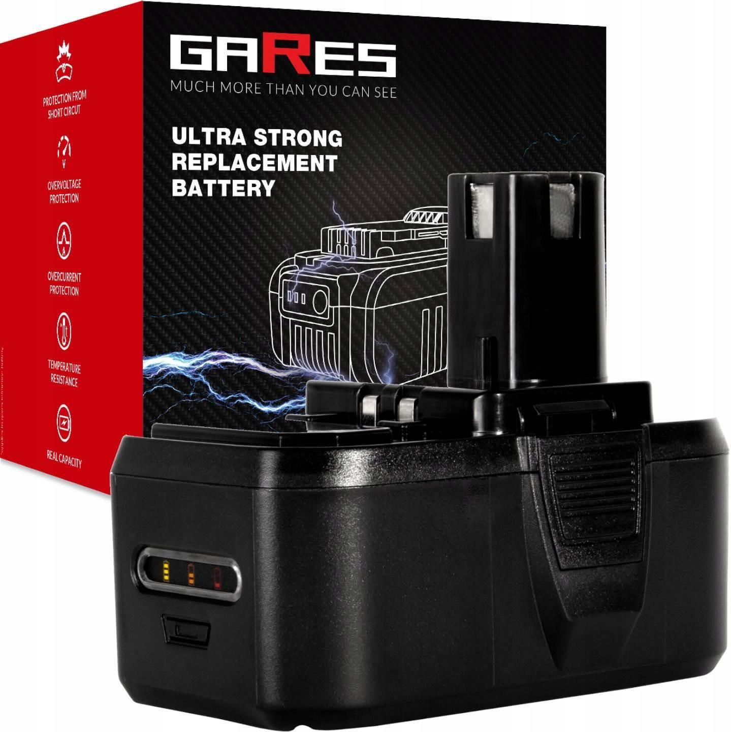 Gares Bateria Akumulator Do Ryobi Ss180 18V 5Ah E123Rb1850L1Pl283 ...