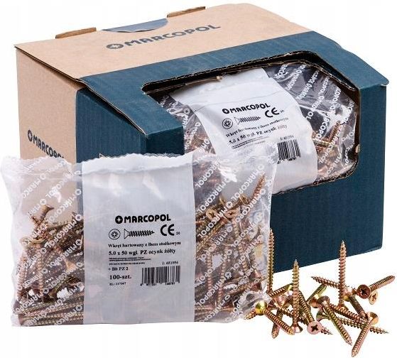 Marcopol Wkręt Hart Do Drewna Unix 3,0x30mm 100szt. Unix - Opinie i ...
