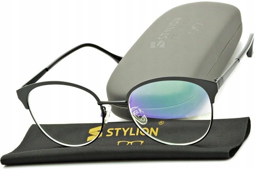 Stylion Okulary Minusy Damskie Antyrefleks Korekcyjne Stal St318A ...