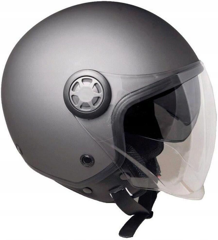 Kask motocyklowy A-Pro Ska P 1S Srebrzysty Jet - Opinie i ceny na Ceneo.pl