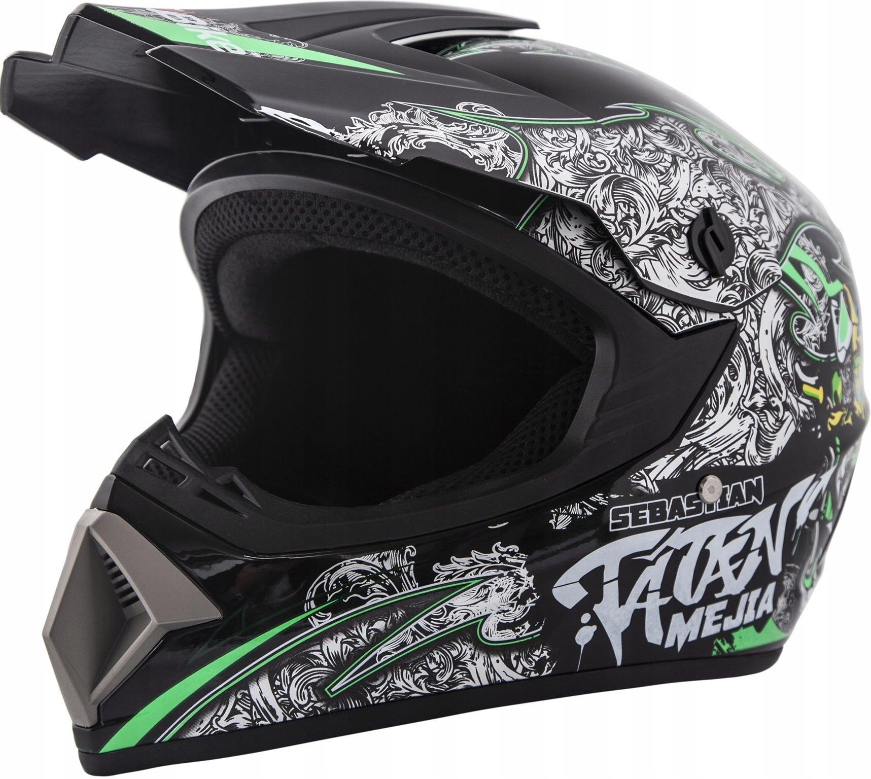 Kask motocyklowy City-Bike Kask Crossowy Lekki Na Enduro Quad Atv Cross ...