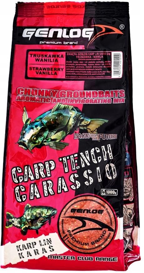 GENLOG ZANĘTA CARP/LIN/KARAŚ TRUSKAWKA-WANILIA 1KG ZGKLK111 - Ceny i ...