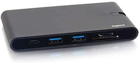 C2G USB-C ALL-IN-ONE STACJA PODRÓŻNA Z 4K HDMI, VGA, ETHERNET (RJ45 ...