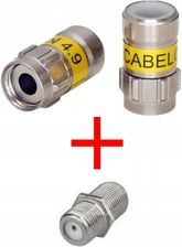 CABELCON ZESTAW DO ŁĄCZENIA KABLA ANTENOWEGO PROFESJONALNY ...