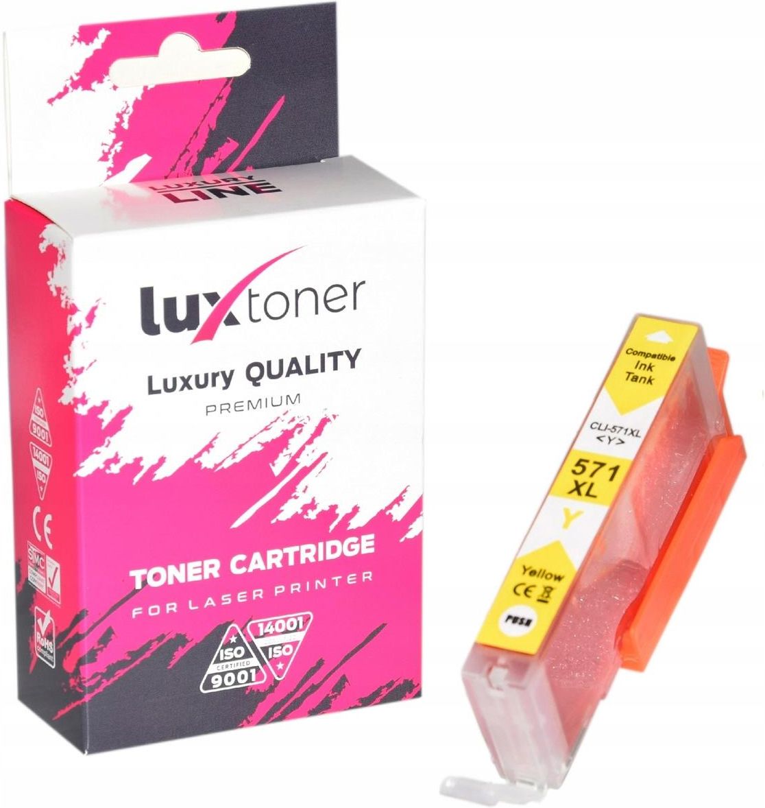 Tusz LUXTONER (TOP) TUSZ DO CANON PIXMA TS5055 TS6000 TS8051 TS8050 Y ...