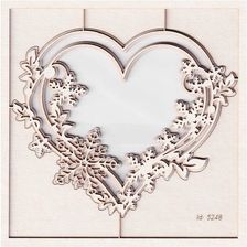 Tekturka scrapki warstwowe serce Boże Narodzenie - Ceny i opinie - Ceneo.pl