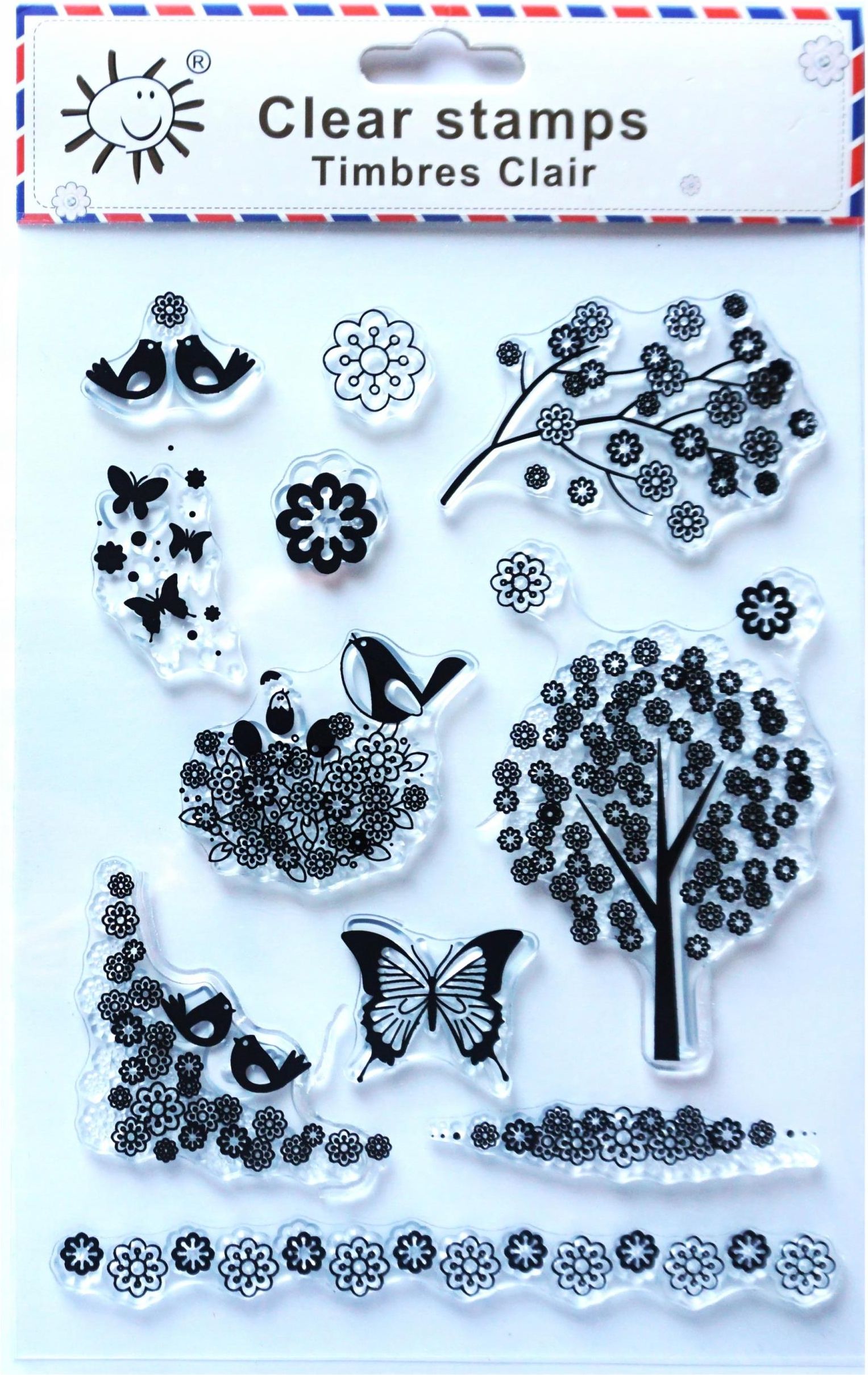 Stemple XXL 15/20 cm zestaw Ptaki, Drzewa, Motyle. - Ceny i opinie ...