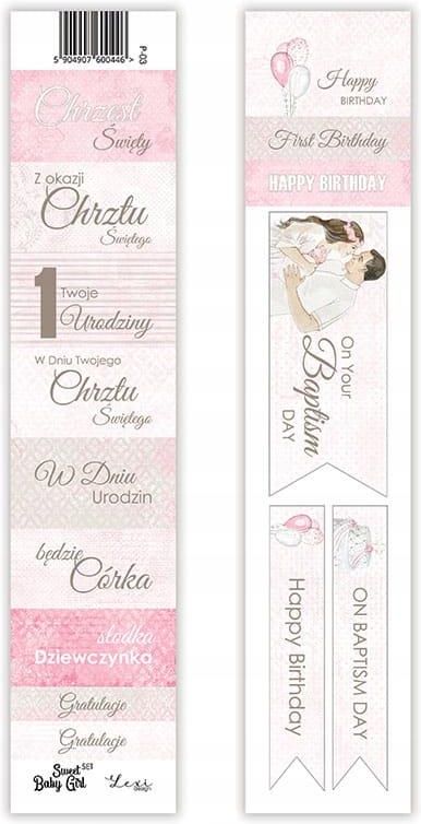 Sweet baby girl Set 03 pasek Lexi Design - Ceny i opinie - Ceneo.pl