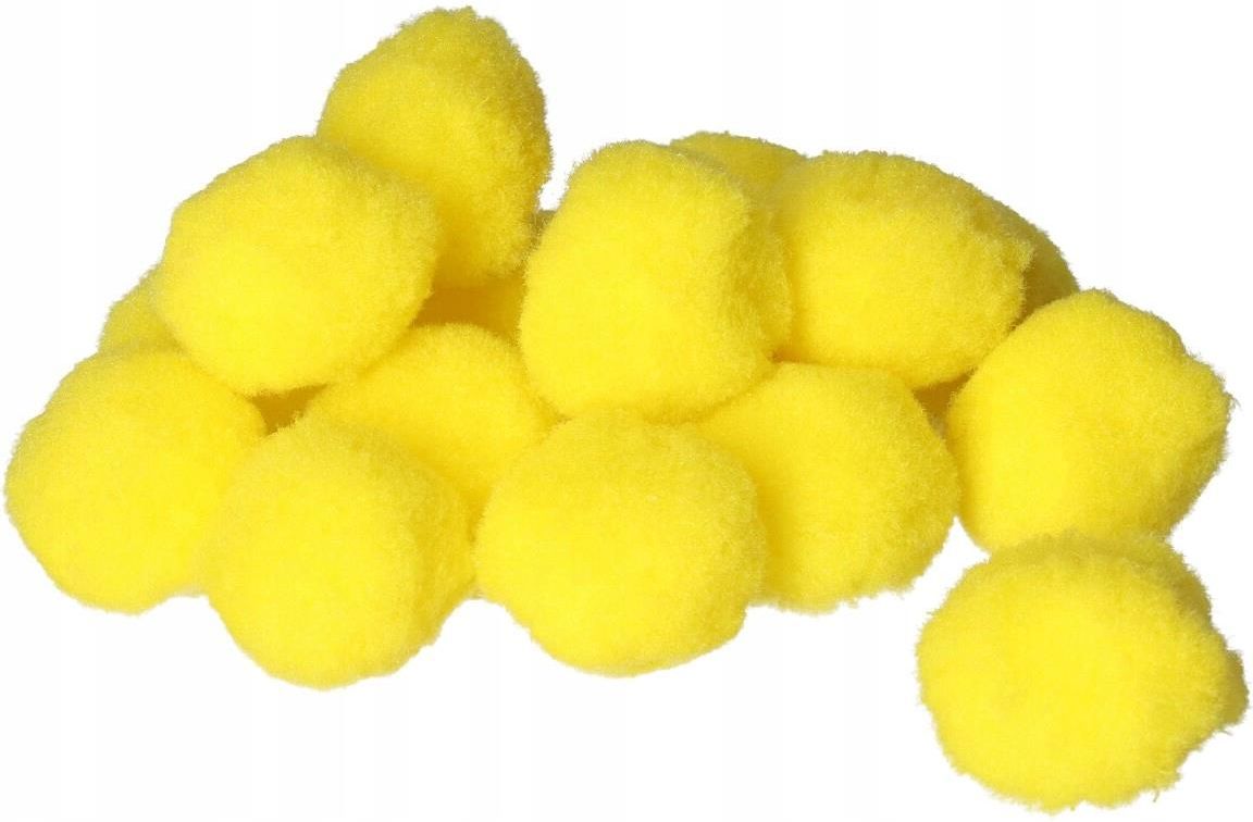 Pompony Pomponiki Kreatywne 4,5CM 20 Szt Żółte - Ceny i opinie - Ceneo.pl