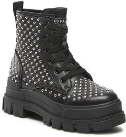 Botki Buffalo - Aspha Rld Pin Laceup BN1622165 Black - Ceny i opinie ...