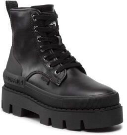 Trapery Buffalo - Raven Laceup Hi 1630802 Black - Ceny i opinie - Ceneo.pl
