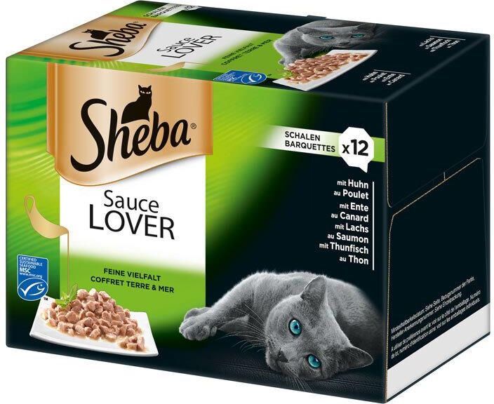 Karma Sheba Sauce Lover 12x85g - Ceny i opinie - Ceneo.pl