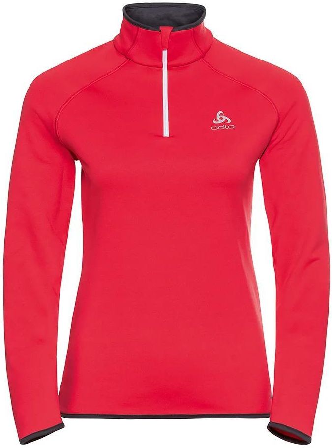 Odlo Bluza polarowa Carve Ceramiwarm w kolorze czerwonym - Ceny i ...