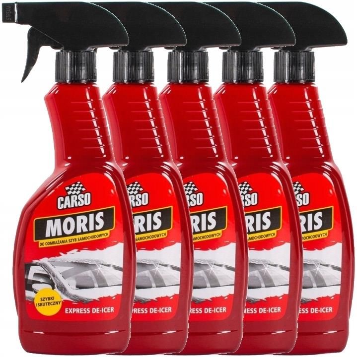 Moris Carso Odmrażacz Do Szyb Atomizer 5X500Ml - Opinie i ceny na Ceneo.pl