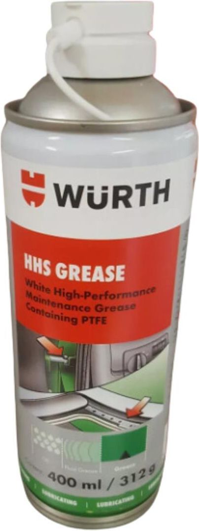 Wurth Hhs Grease Biały Smar Ptfe 400Ml - Opinie i ceny na Ceneo.pl