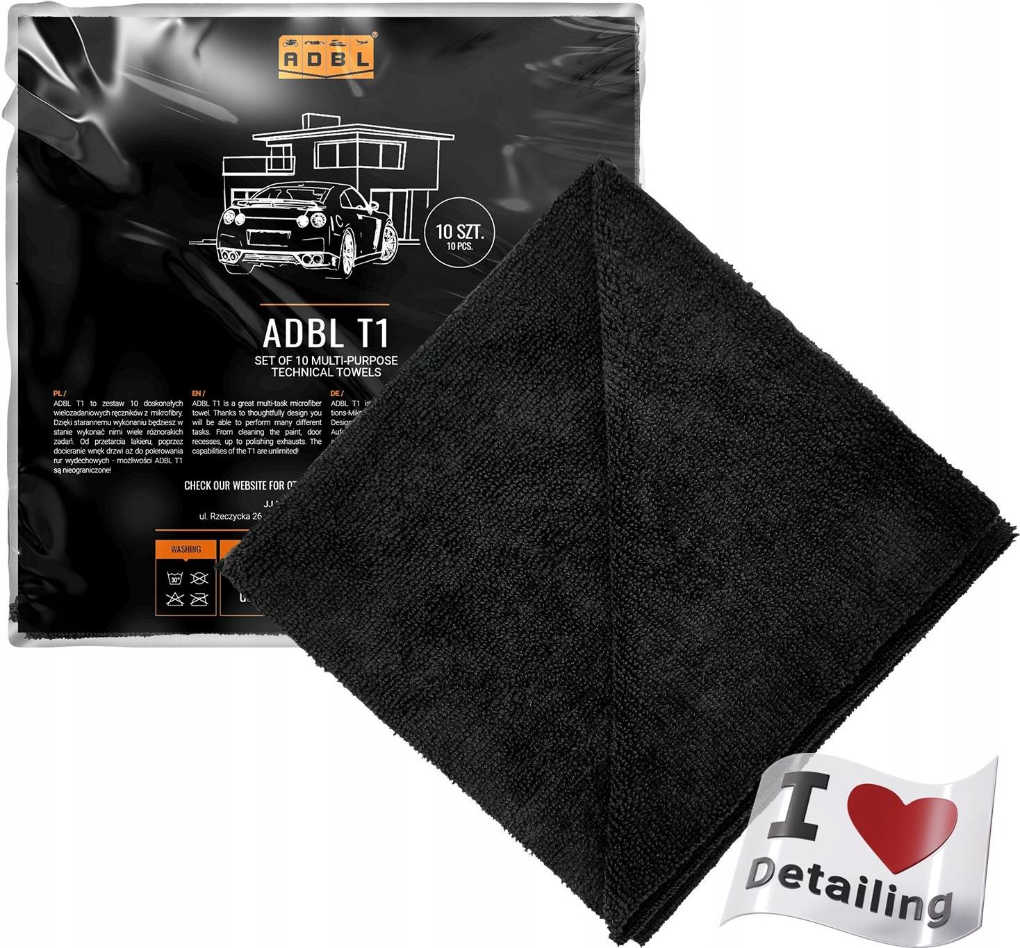 Adbl T1 Zestaw 10 Mikrofibr - Opinie i ceny na Ceneo.pl