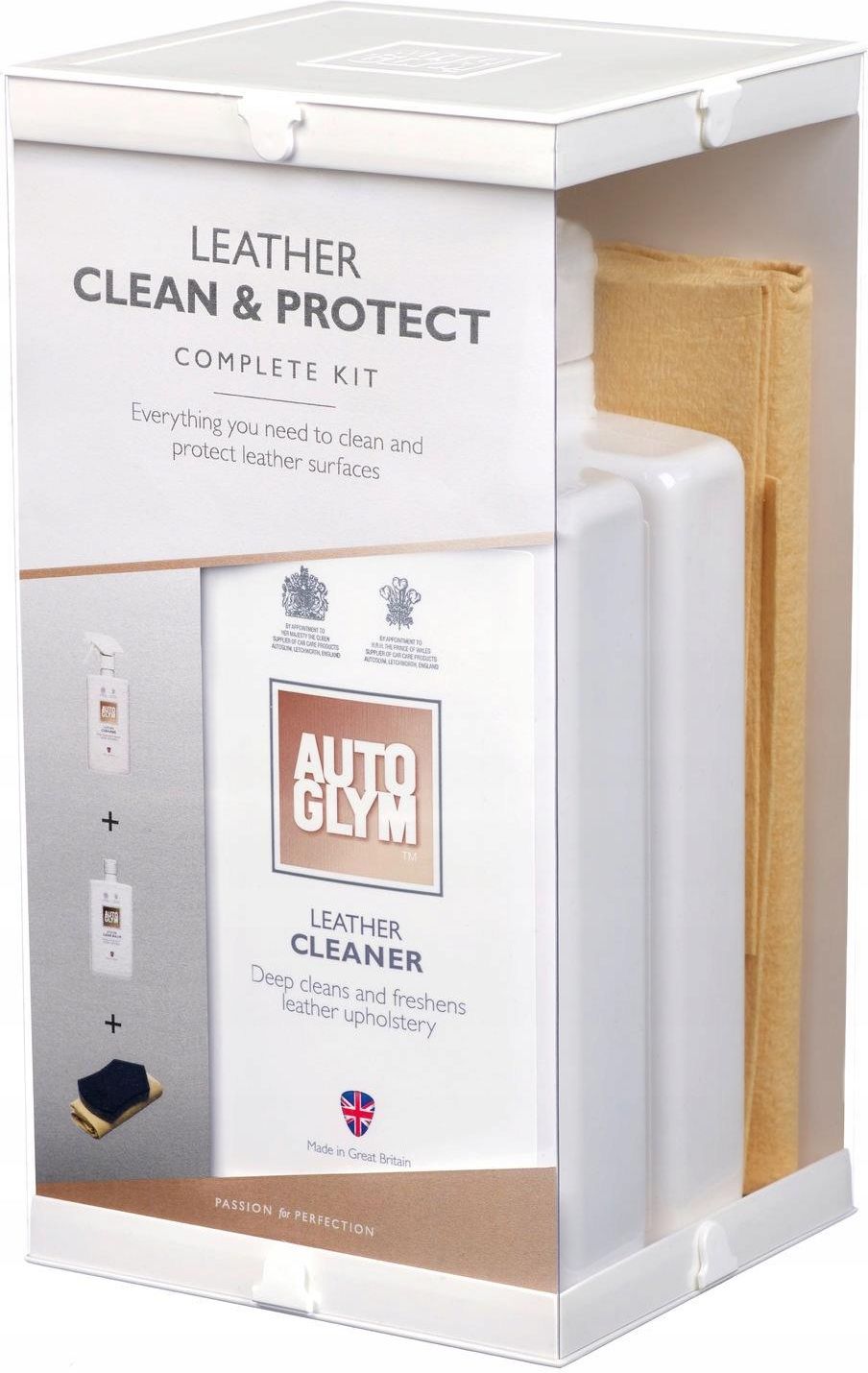 Autoglym Leather Clean & Protect Complete Kit - Opinie i ceny na Ceneo.pl
