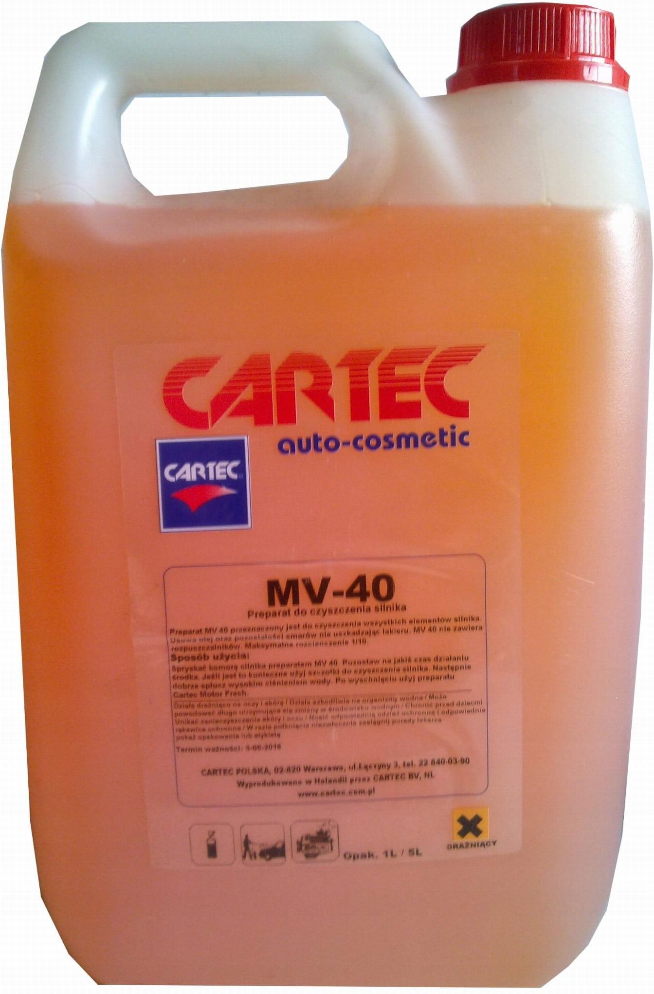 Cartec Mv-40 10L Bezpieczny Do Mycia Silników - Opinie i ceny na Ceneo.pl