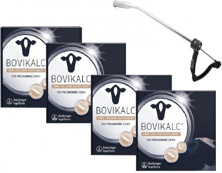 BOEHRINGER PAKIET 4 OPAKOWANIA BOVIKALC BOLUS 4 SZT. + GRATIS APLIKATOR - ceny i opinie - Ceneo.pl