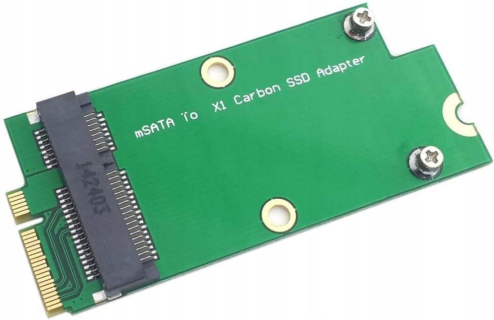 Adapter mSATA do Lenovo X1 Carbon za SD5SG2 - Opinie i ceny na Ceneo.pl