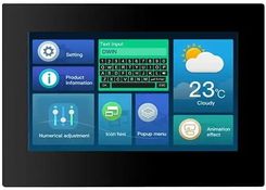 Mikrokontroler LCD 7.0 800x480 rezystancyjny panel dotykowy, obudowa ...