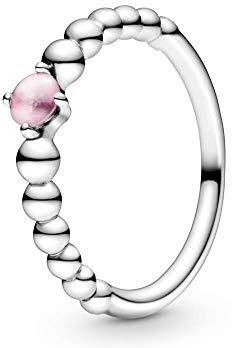 PANDORA DAMSKI PIERŚCIONEK ZARĘCZYNOWY, SREBRO WYSOKIEJ PRÓBY 925, ROZMIAR PIERŚCIONKA 52 ...