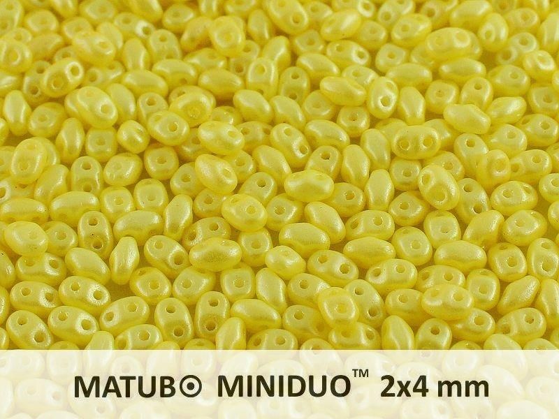 MiniDUO 2x4mm Pearl Shine Amber 5 g - Ceny i opinie - Ceneo.pl