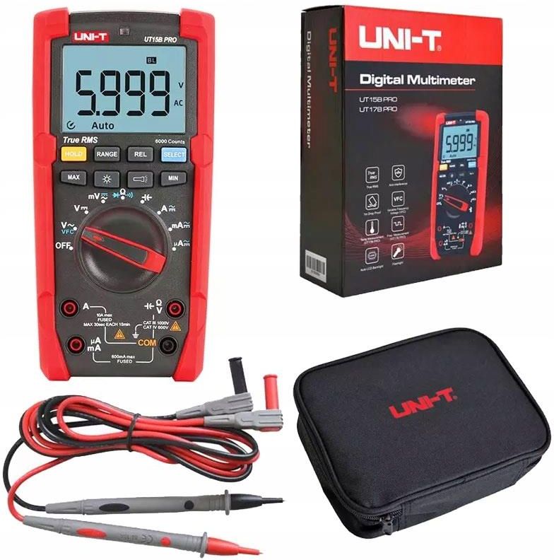 Miernik uniwersalny Uni-T Miernik Uniwersalny True Rms UT15BPRO - Opinie i ceny na Ceneo.pl