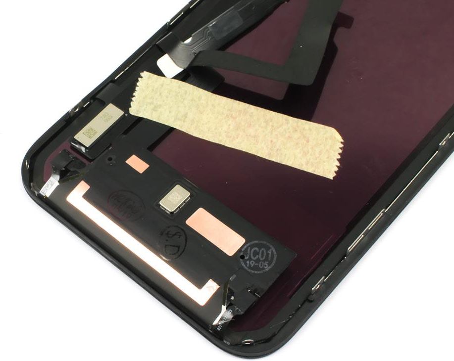 Podzespoły do telefonu TELKOM WYŚWIETLACZ LCD RAMKA SZYBKA DO IPHONE XR ...