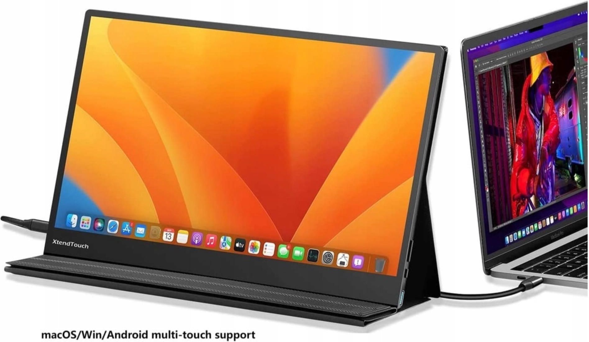 Monitor MONITOR PEPPER JOBS XtendTouch XT1610F 15.6 IPS USB-C przenośny ...