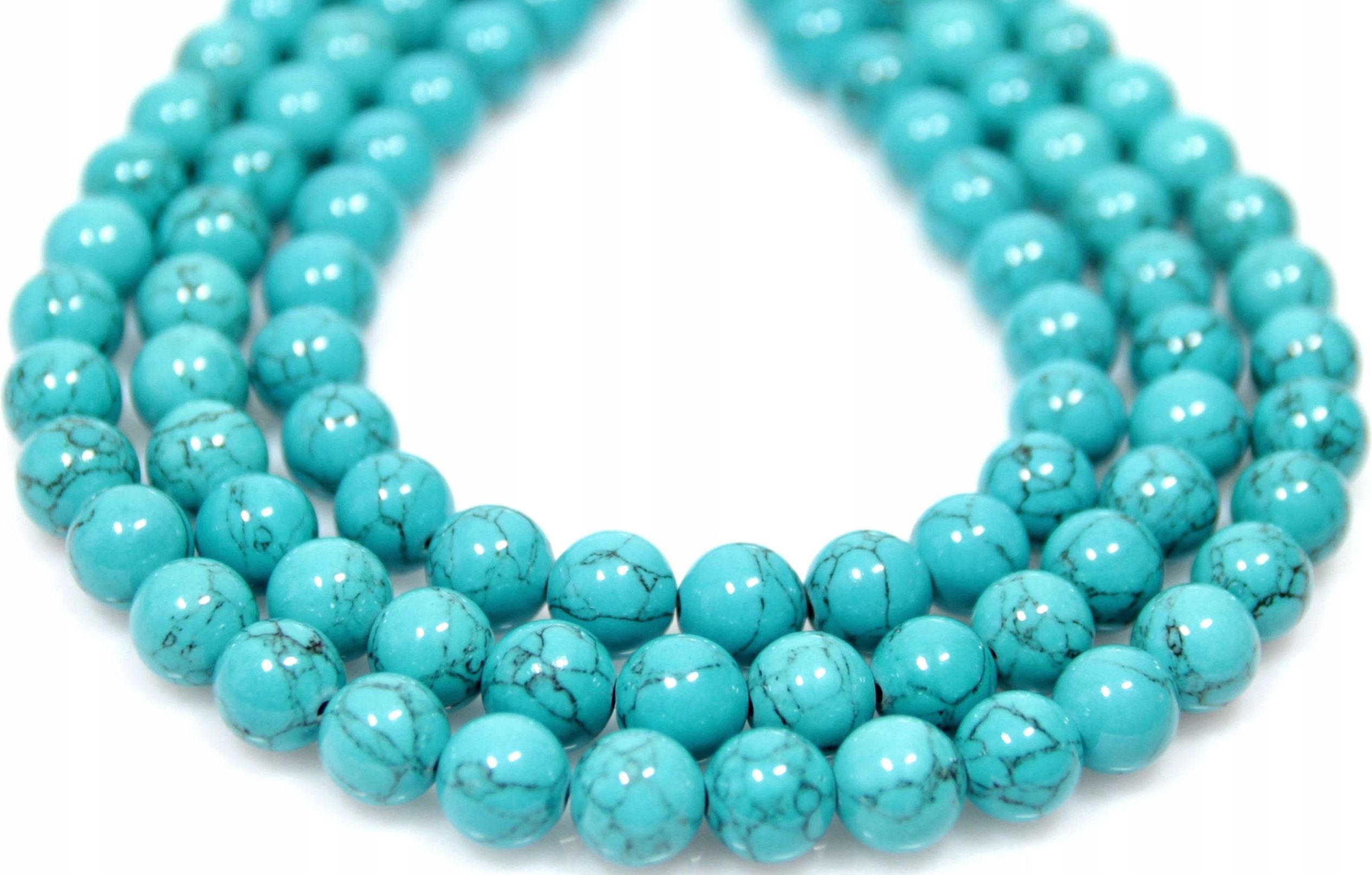 Turkus Syntetyczny Turkusowy KULA-10MM-19 Sztuk - Ceny i opinie - Ceneo.pl