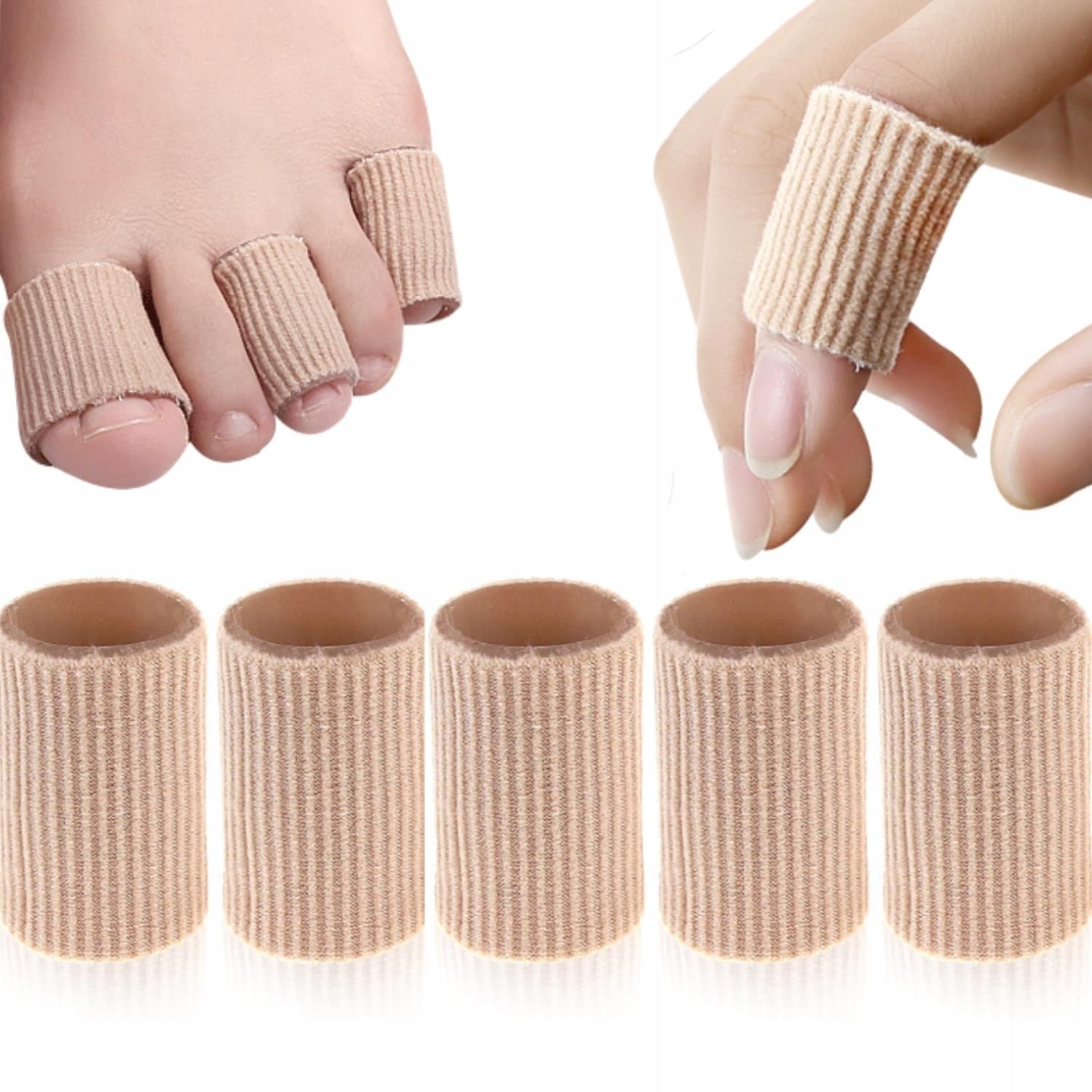 Wkładka korygująca INNA ELASTYCZNA TUBA OCHRONNA NA PALEC Z SILIKONEM ...