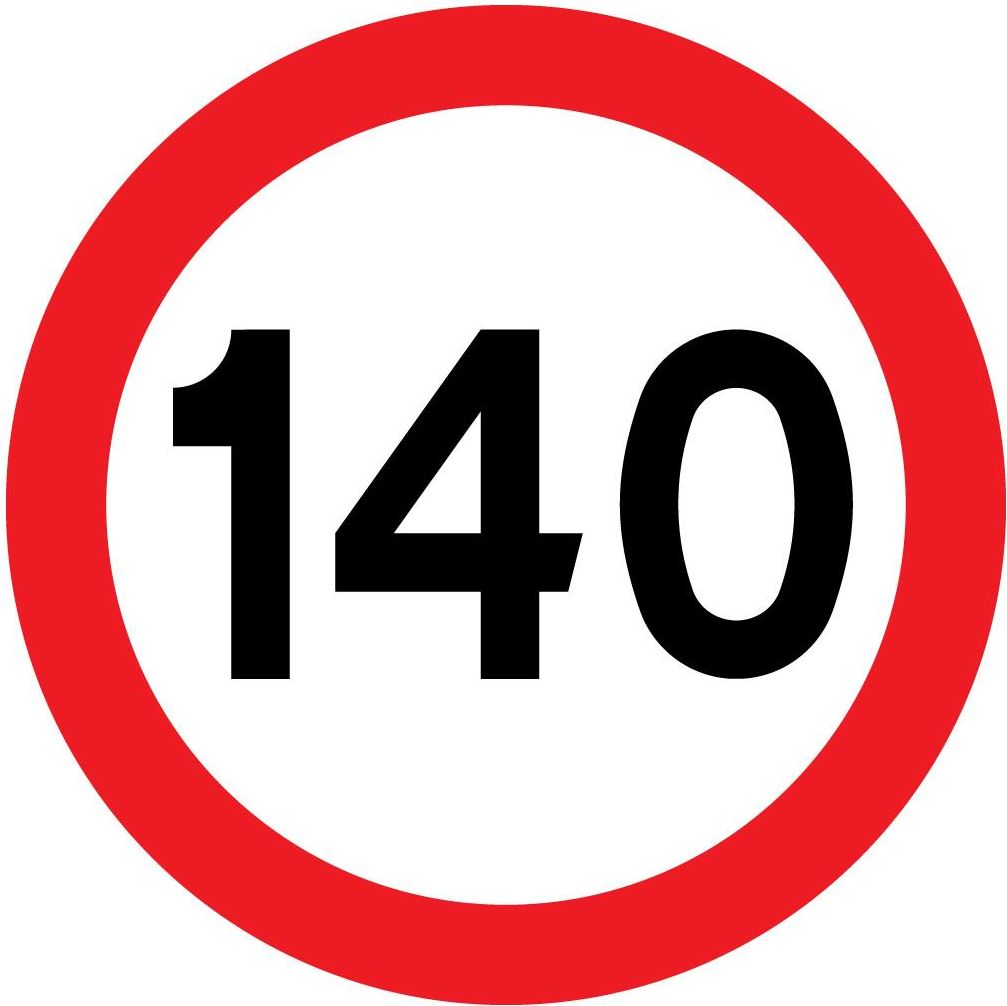 Znak B-33, 140 km/h, folia II generacji, 800 mm - Ceny i opinie - Ceneo.pl