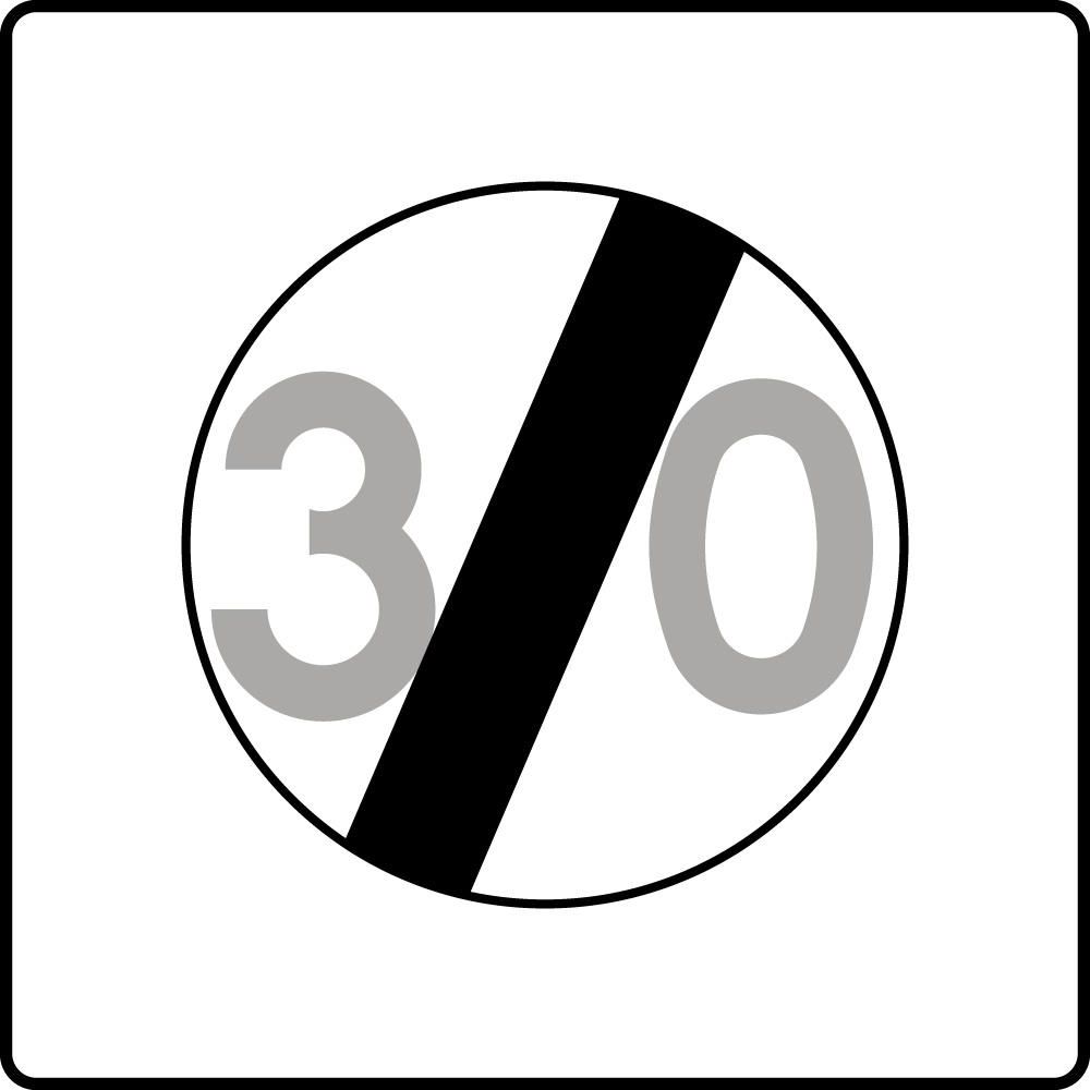 Znak B-44, 30 km/h, folia I generacji, 900x900 mm - Ceny i opinie - Ceneo.pl