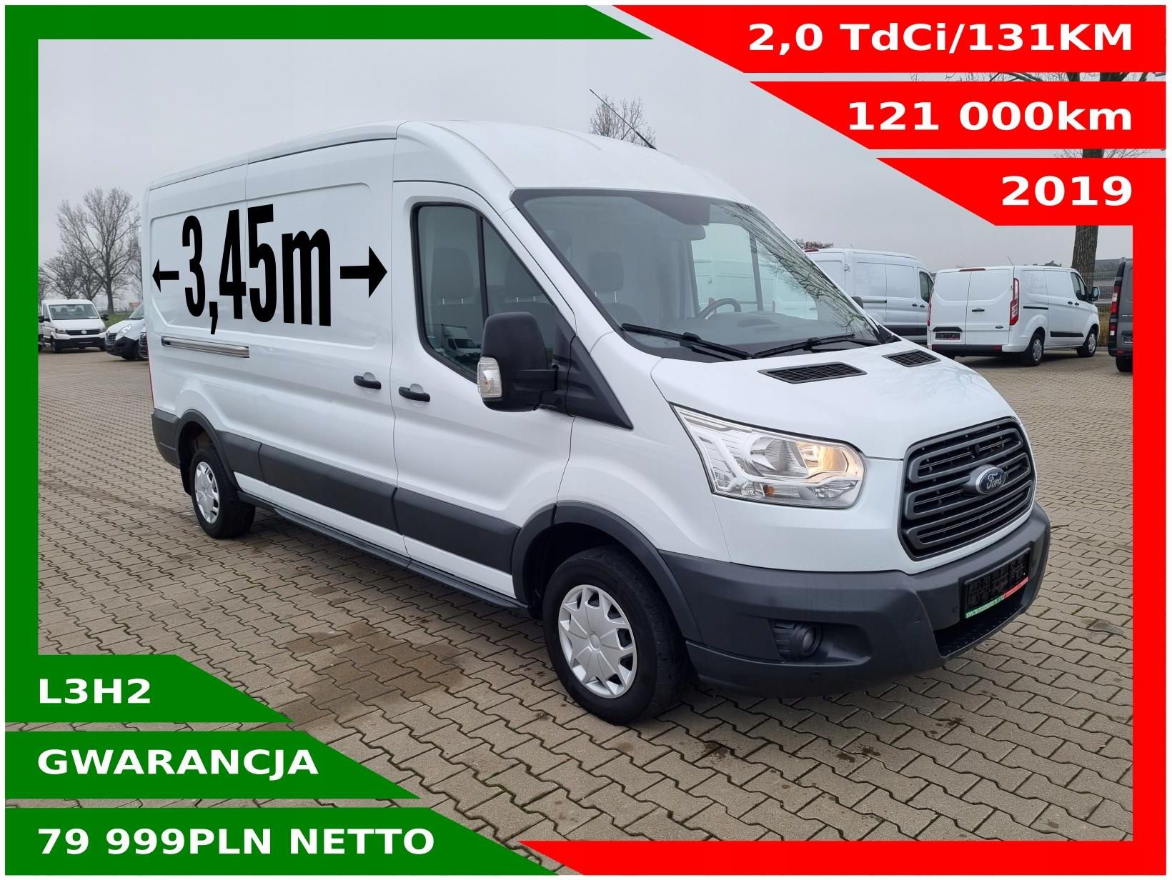 FORD TRANSIT L3H2 2,0 TDCi/131KM KLIMA TEMPOMAT - Opinie i ceny na Ceneo.pl