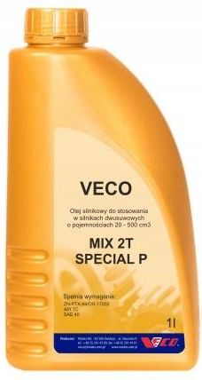 Veco Olej Do Silników Dwusuwowych 1L Mix Special 5907461908454 - Opinie i ceny na Ceneo.pl