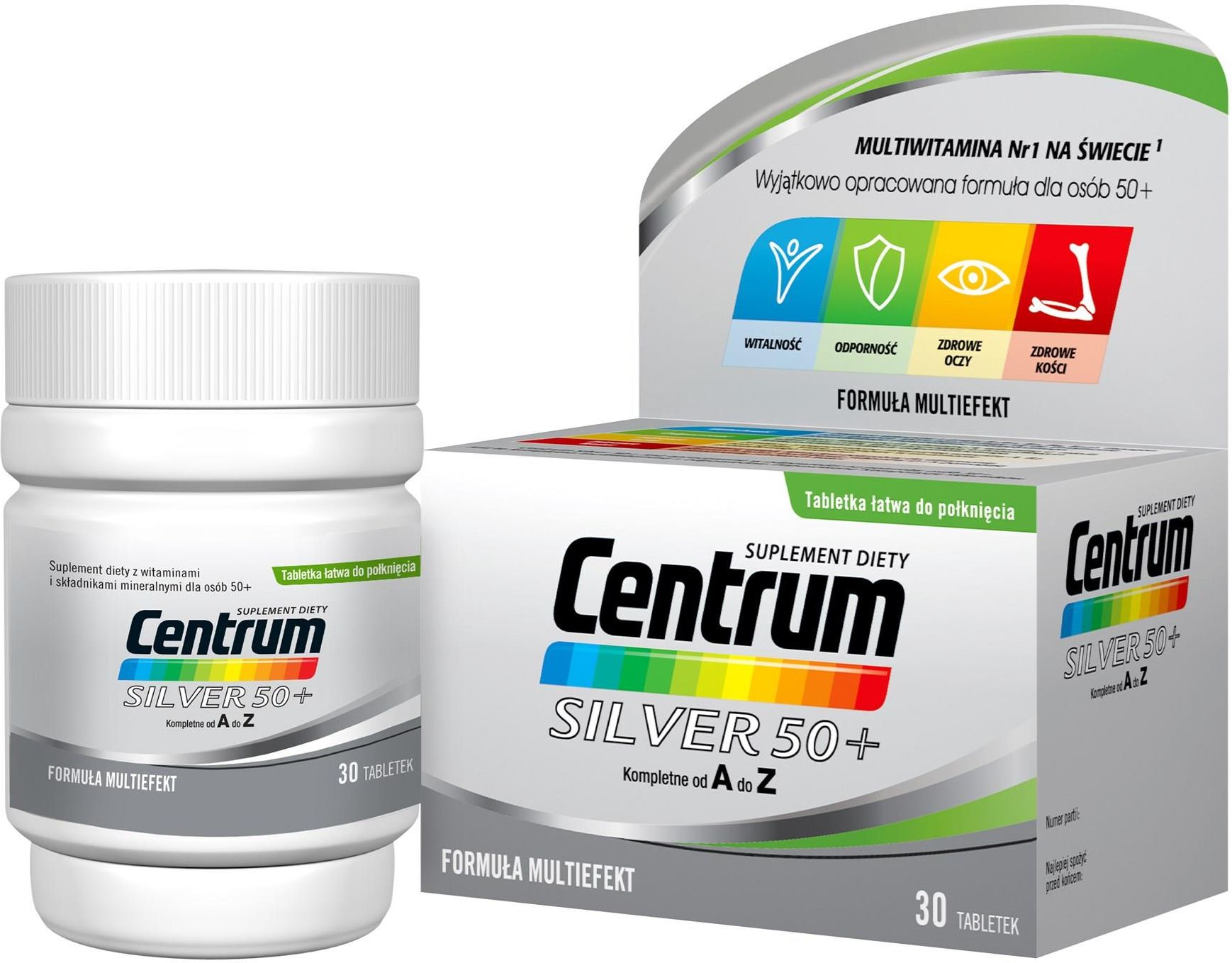 Centrum Immuno z ekstraktem z czarnego bzu 60 tabletek + Centrum Silver ...
