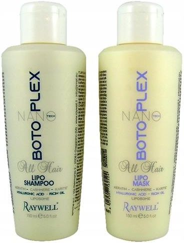 Raywell Botoplex Nano-Tech Zestaw Szampon Maska - opinie i ceny na Ceneo.pl