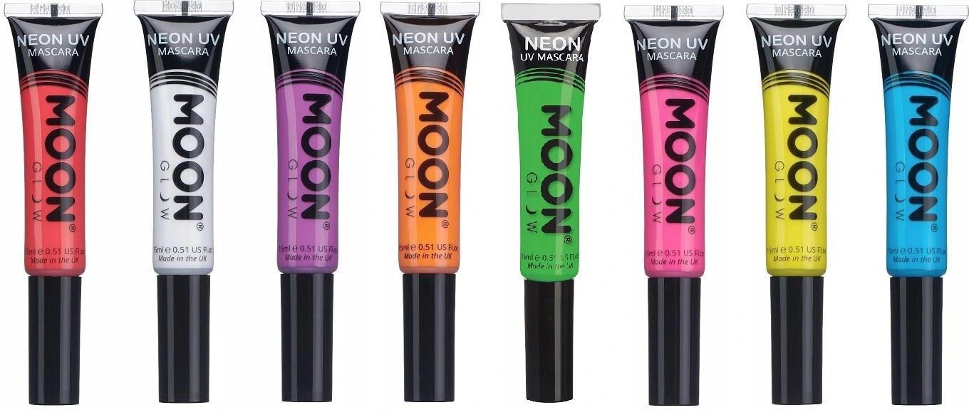 Moon Glow Mascara Neon Uv Moonglow Zestaw 8 Sztuk - opinie i ceny na ...
