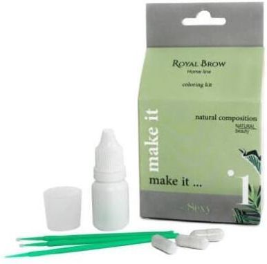 Royal Brow Zestaw Do Farbowania Brwi Henną - Make It Natural - opinie i ...
