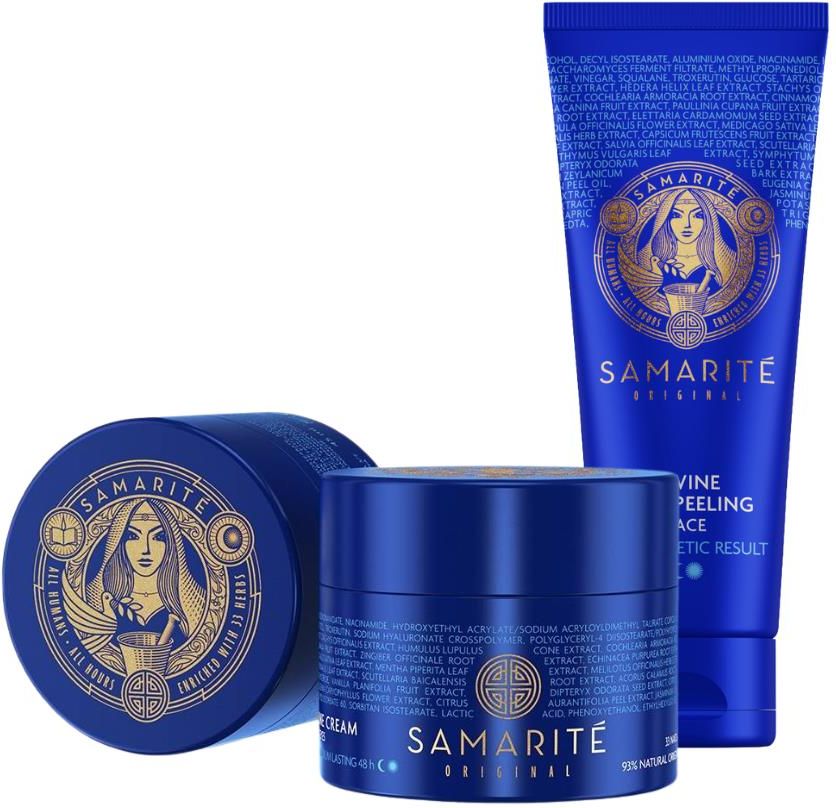 Samarité Zestaw Divine Cream 45 Ml + Divine Acid Peeling 75 Ml - opinie ...