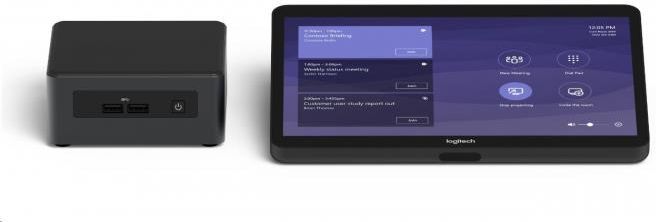 Logitech Base Microsoft Teams Rooms No Av With Tap + Intel Nuc - ceny i ...