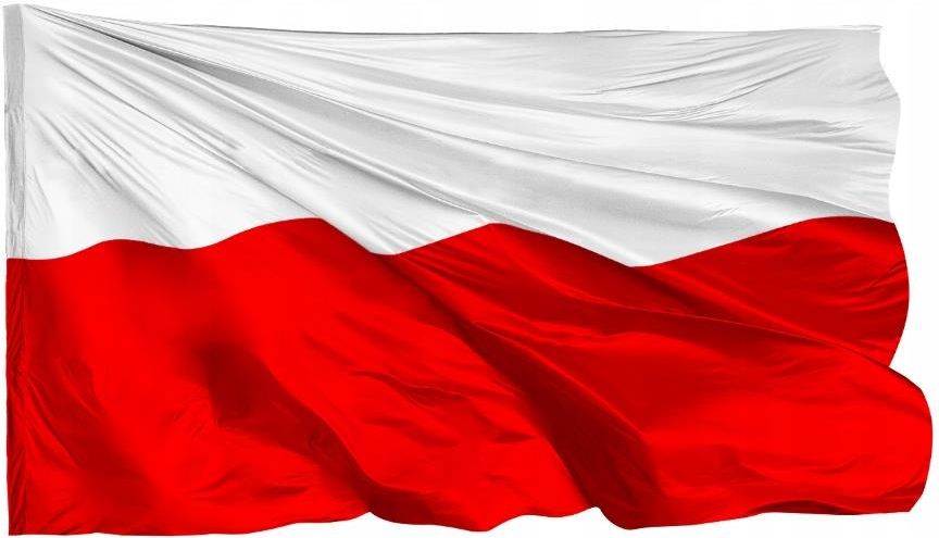 Polska flaga 110x70 cm - Ceny i opinie - Ceneo.pl