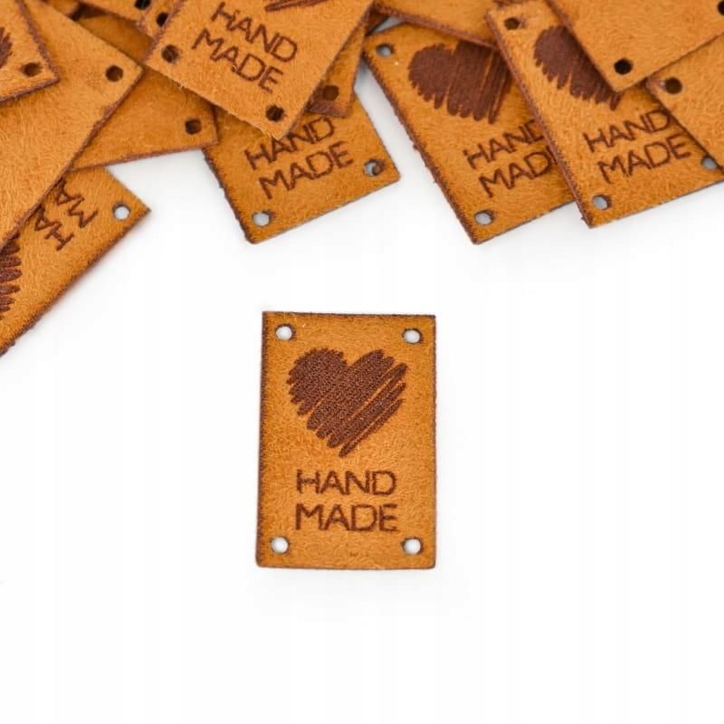 Metka nubuk premium Handmade serce rudy - Ceny i opinie - Ceneo.pl